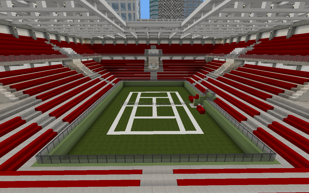 Tennis Stadium Newtown Minecraft Map