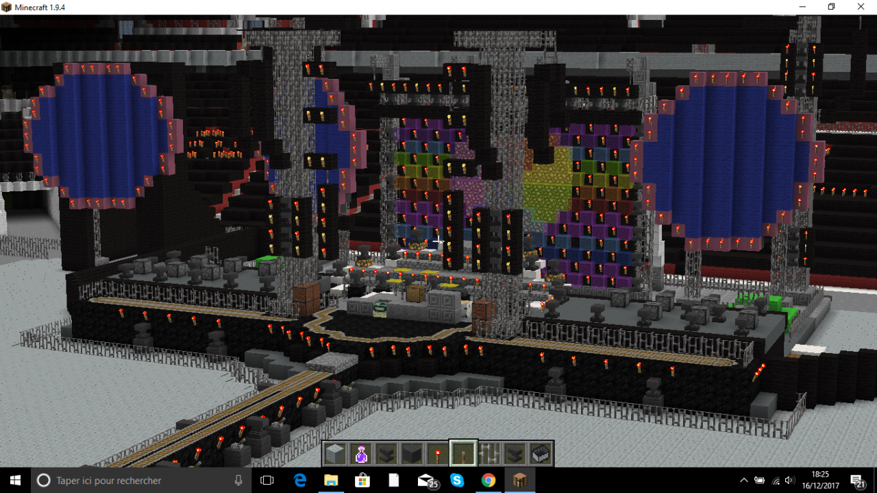 Coldplay Stage Wembley 2016 Minecraft Map