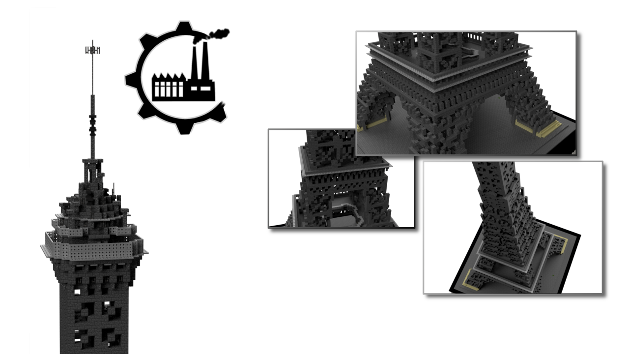 Eiffel Tower Minecraft Map