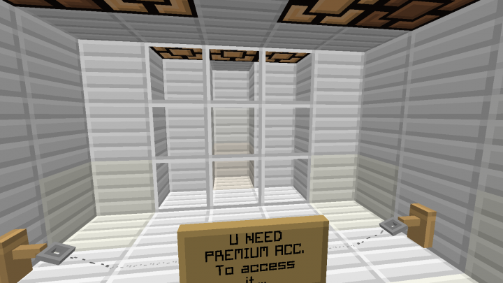 Server Lobby 1 (BEST FOR MINI SERVER & PRISON SERVER (MINI) Minecraft Map