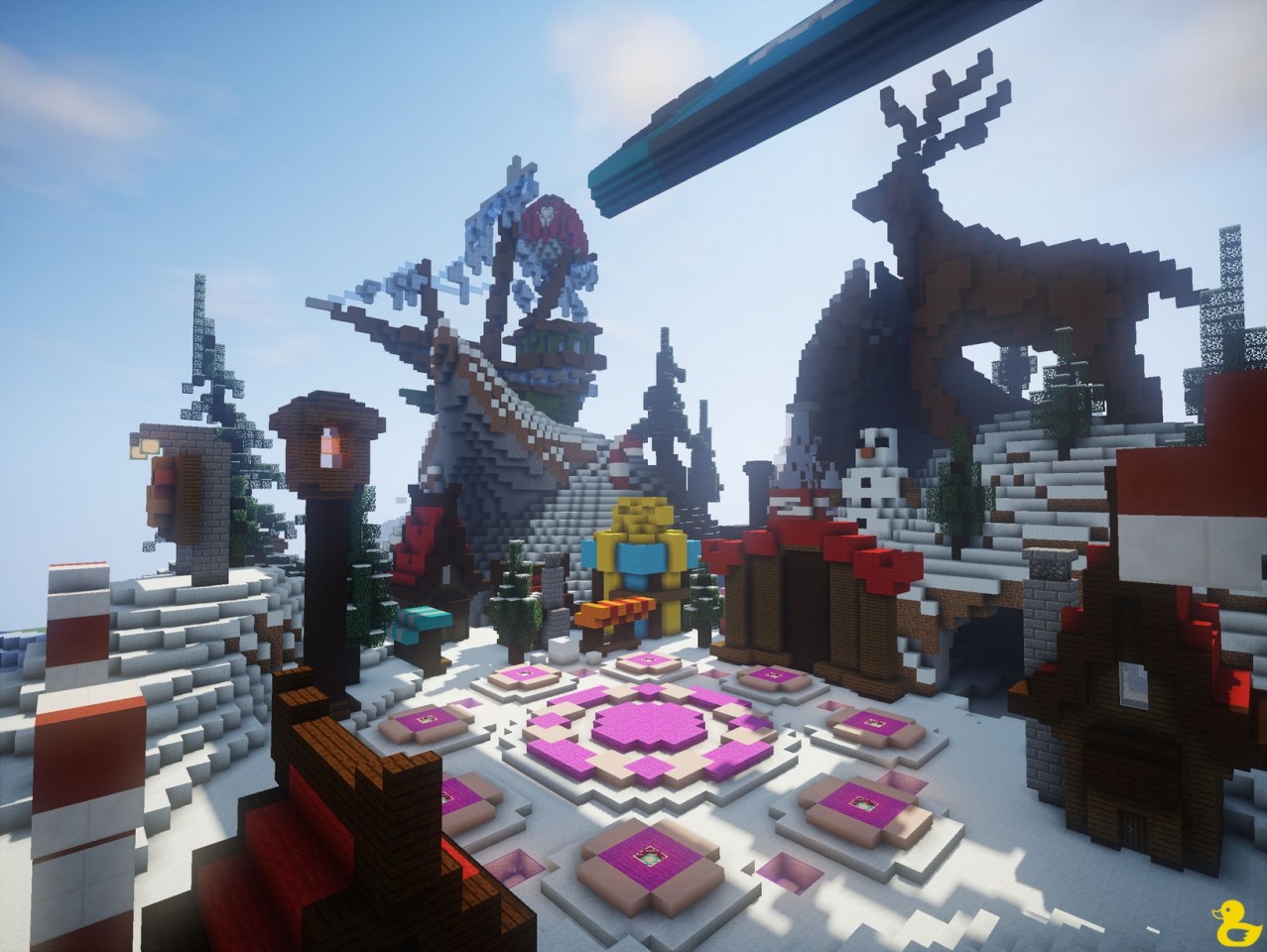 Winter Games Hub Minecraft Map