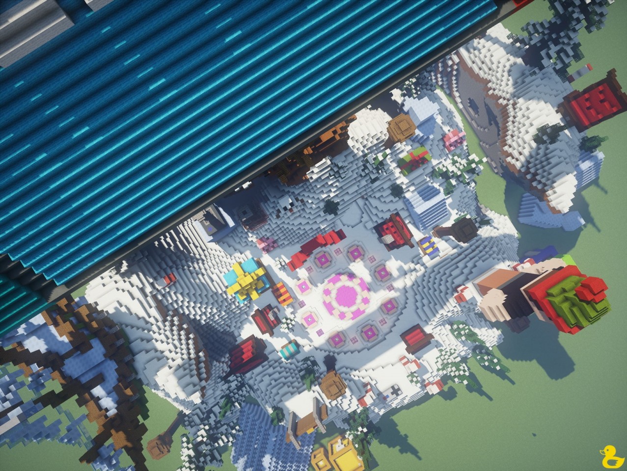 Winter Games Hub Minecraft Map