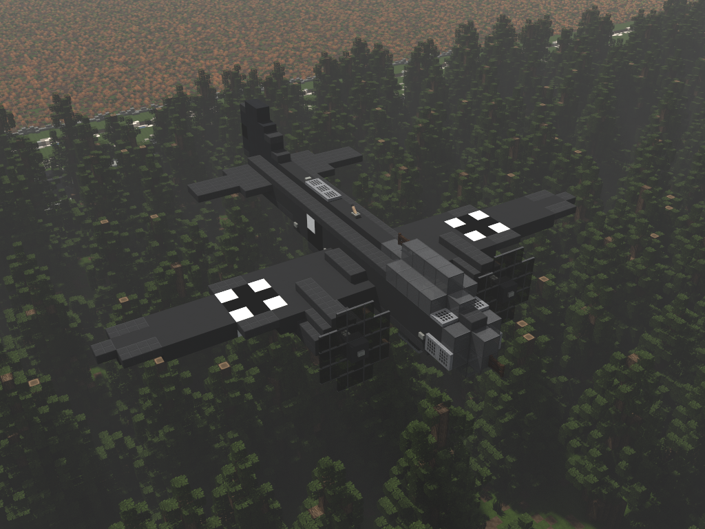 Junkers Ju-88 Minecraft Map