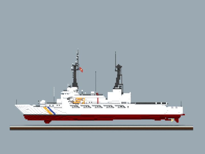 Vietnam Coast Guard CSB - 8020 (hamilton class) Minecraft Map