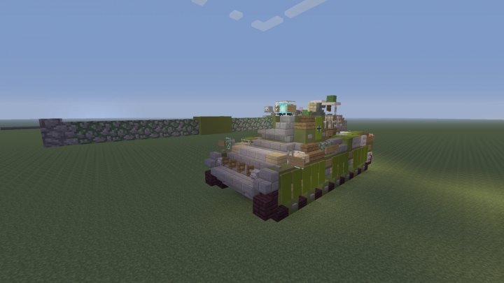 West German Bundeswehr Leopard 1A3 main battle tank Minecraft Map