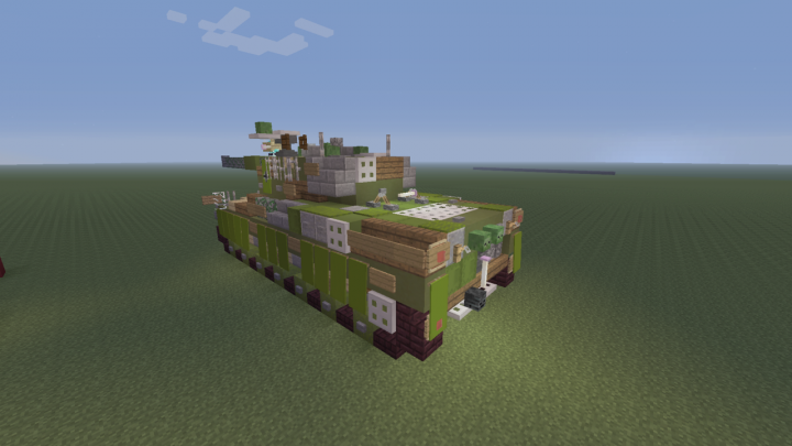 West German Bundeswehr Leopard 1A3 main battle tank Minecraft Map