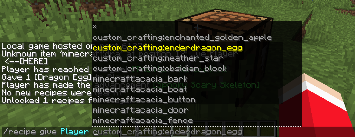 Reliant Recipes Minecraft Map