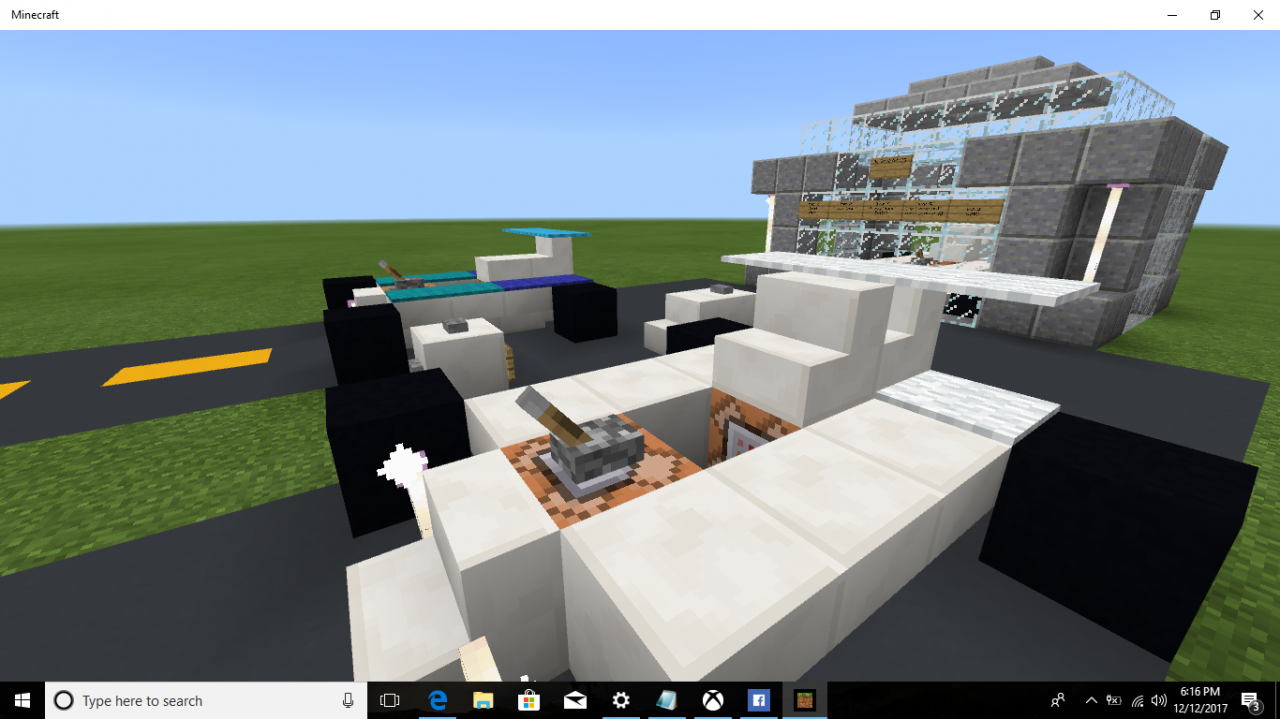 MC Drag Racing Prototype Minecraft Map