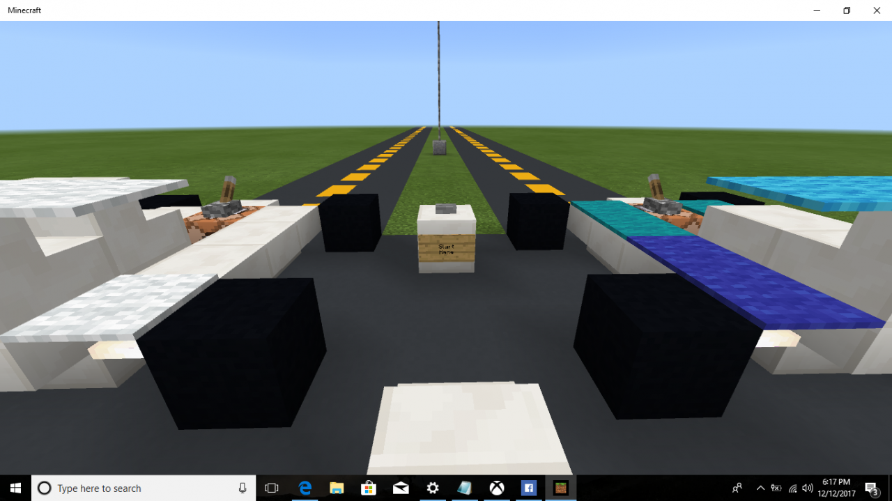 MC Drag Racing Prototype Minecraft Map