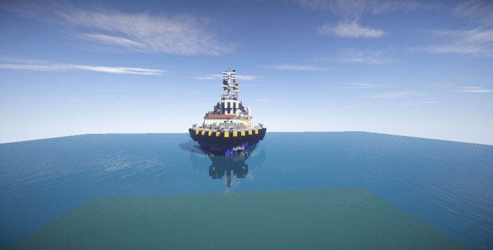 Tugboat Donau [ Full interior ] Minecraft Map