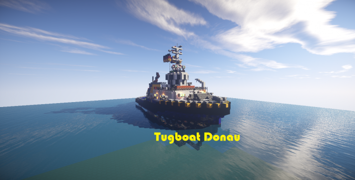 Tugboat Donau [ Full interior ] Minecraft Map