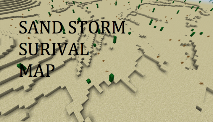 the sandstorm Minecraft Map