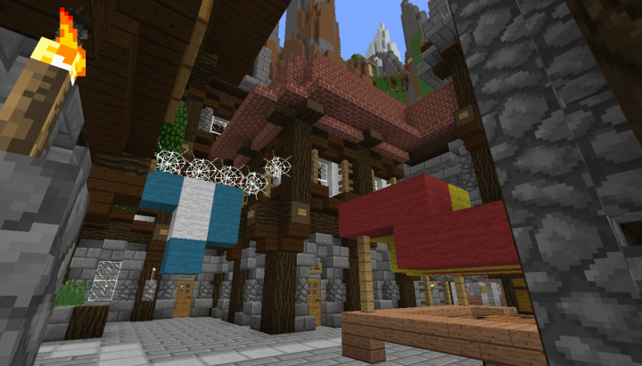 Small port village Minecraft Map