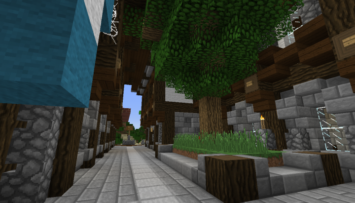 Small port village Minecraft Map