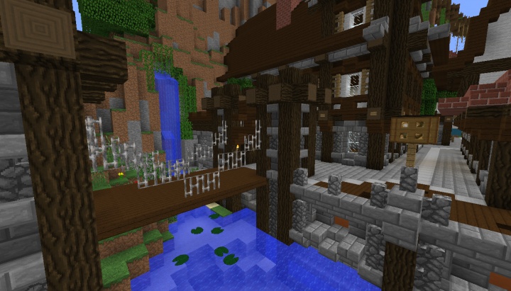 Small port village Minecraft Map