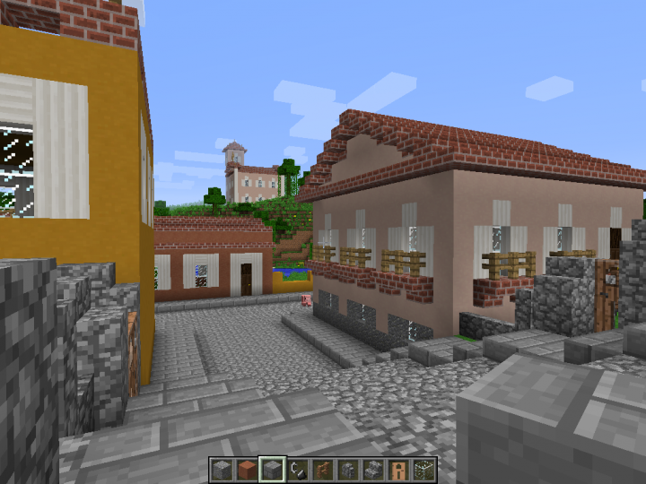 Brazilian Colonial-Neoclassical City Minecraft Map