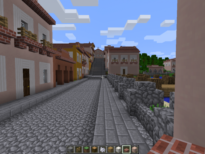 Brazilian Colonial-Neoclassical City Minecraft Map