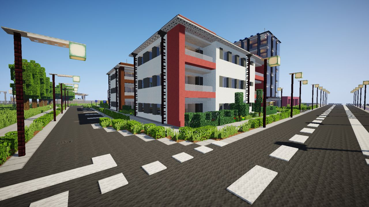 Residential Area Horizon City South |HC Minecraft Map