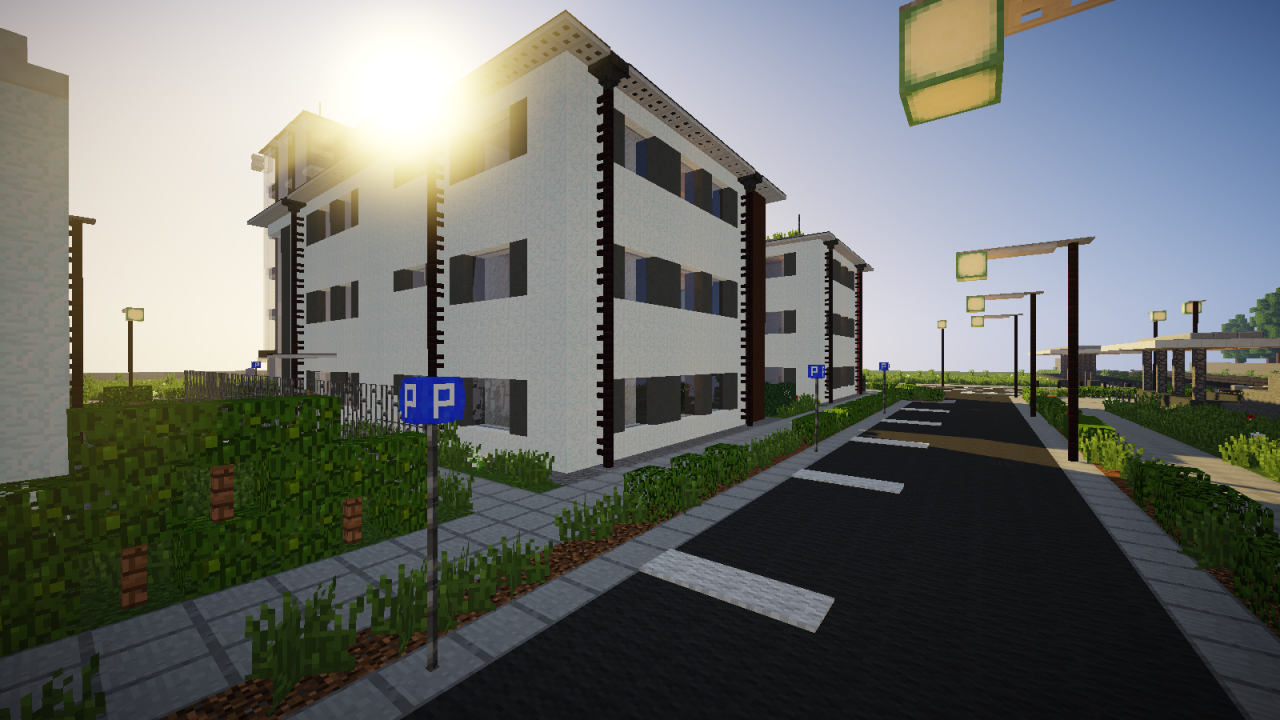 Residential Area Horizon City South |HC Minecraft Map