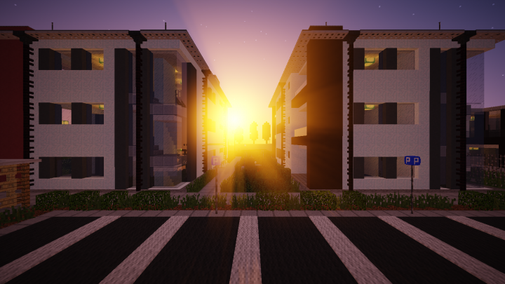 Residential Area Horizon City South |HC Minecraft Map