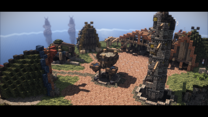 Isle of berk [WORLD of How to train your dragon] Minecraft Map