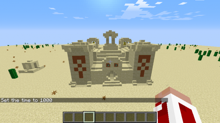 Better desert temple Minecraft Map