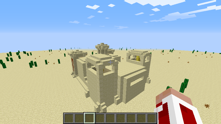 Better desert temple Minecraft Map