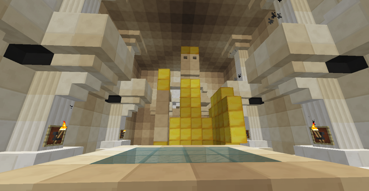 The Parthenon [By ML4Bzero] Minecraft Map