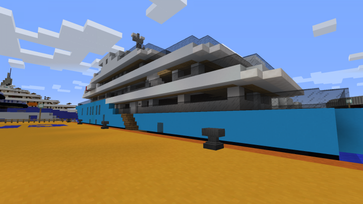 Minecraft - Modern Mega Yachts Minecraft Map