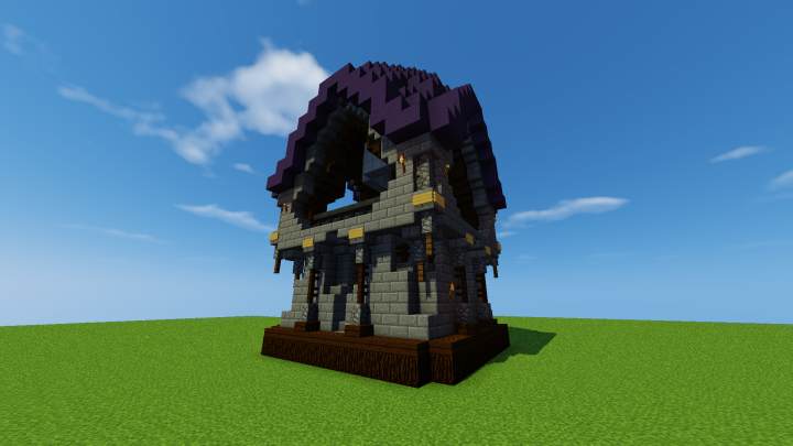 Medieval Bell Temple -Schematic- Minecraft Map