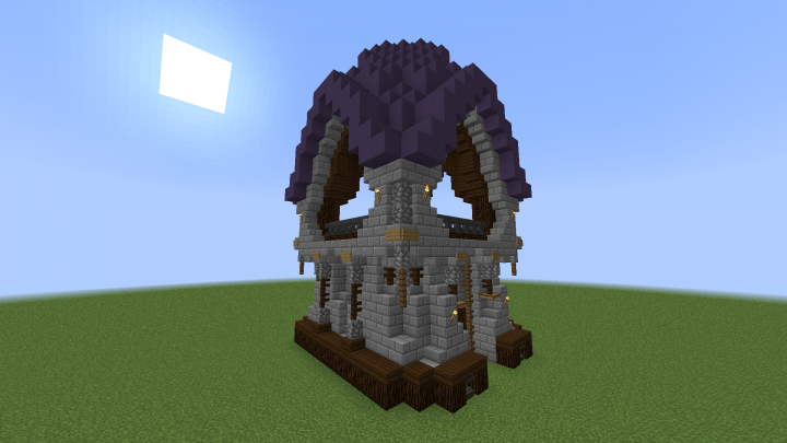 Medieval Bell Temple -Schematic- Minecraft Map