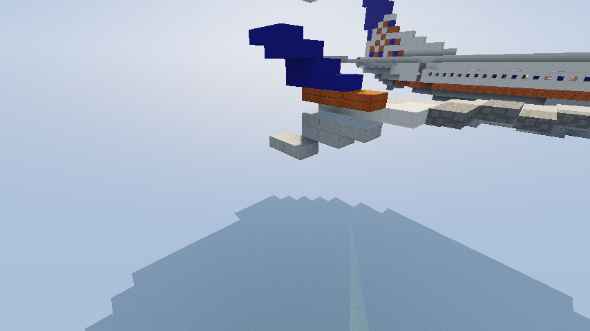 United Boeing 737-800 Minecraft Map