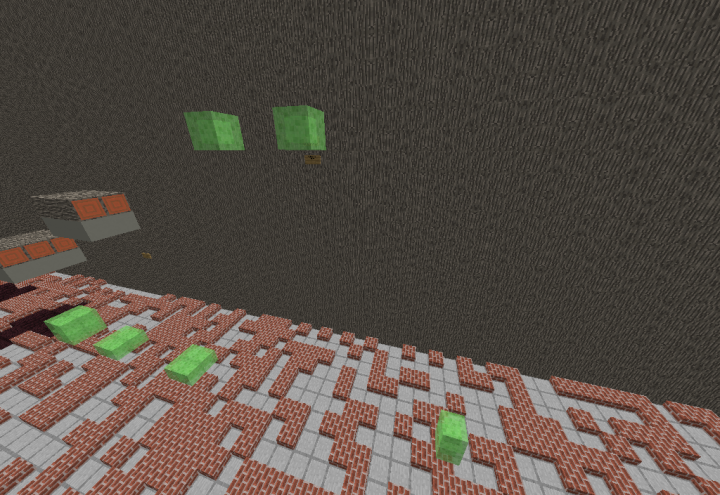 Hard Parkour With Slime Blocks! Minecraft Map