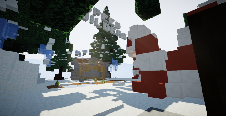 Winter Spawn | SpeedBuilders Minecraft Map