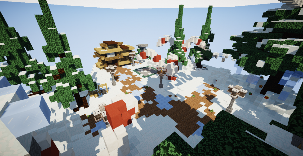 Winter Spawn | SpeedBuilders Minecraft Map