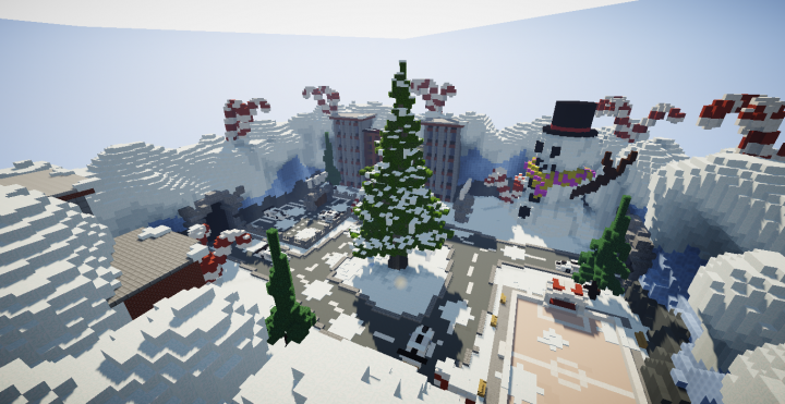 Winter Spawn | HideAndSeek Minecraft Map
