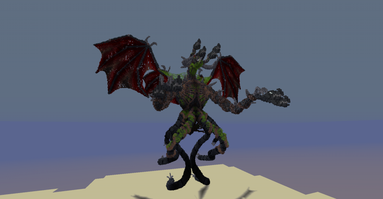 Worlds eater Minecraft Map