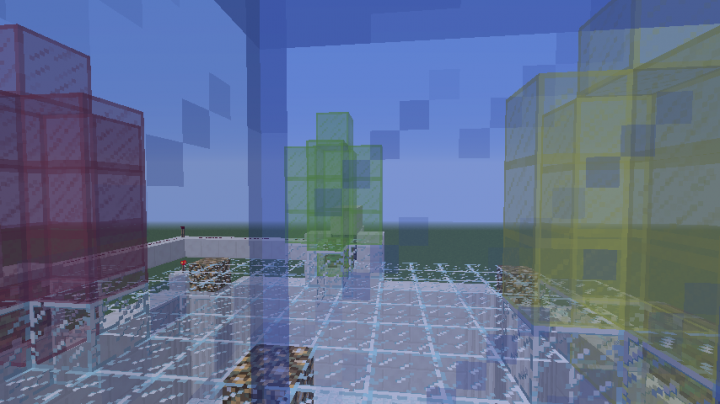 Spleef Minigame: 2-4 Players Minecraft Map