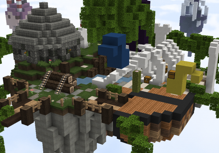 Mix Cubecraft Map Minecraft Map