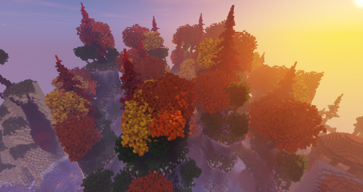 Fall forest plot Minecraft Map