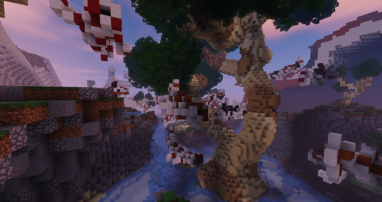 Koi fish plot Minecraft Map