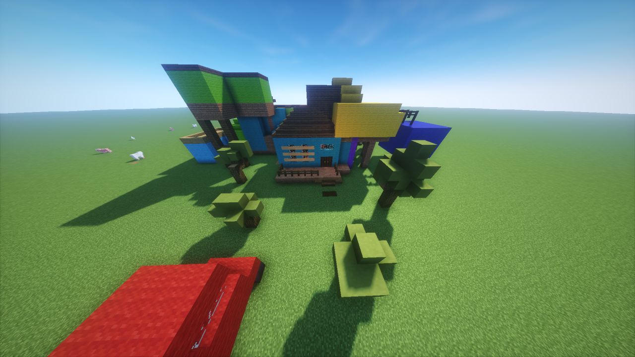 Hello Neighbor FanHouse Minecraft Map