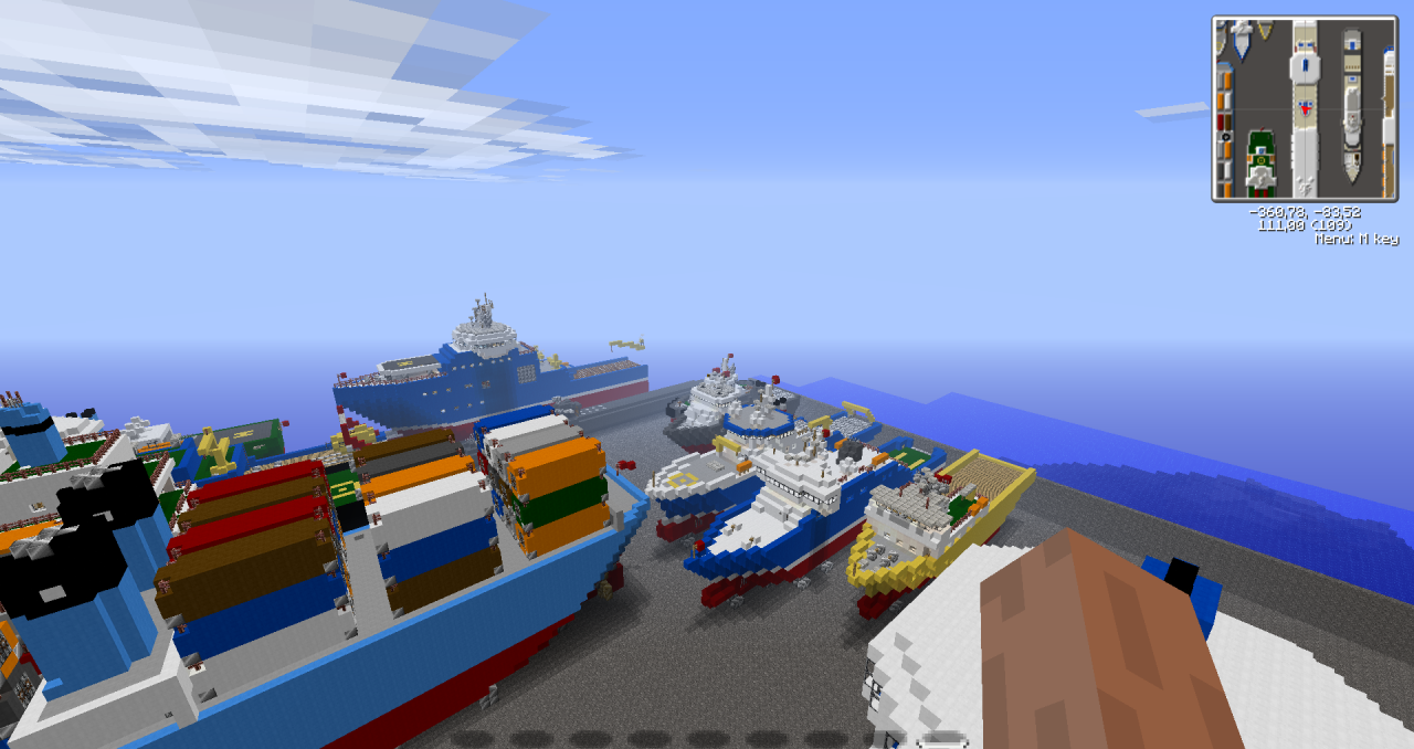 ship collection Minecraft Map