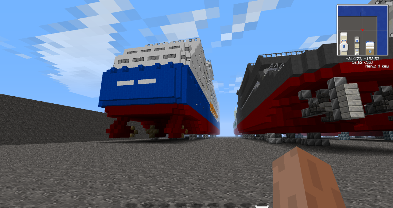 ship collection Minecraft Map