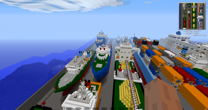 ship collection Minecraft Map