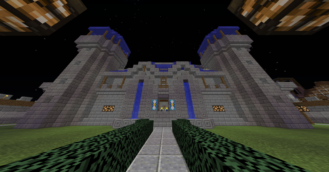 Yellow Moon Castle Minecraft Map