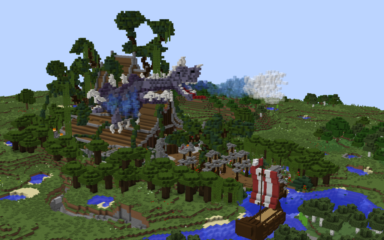 The Journey to Temple Mother Earth Minecraft Map