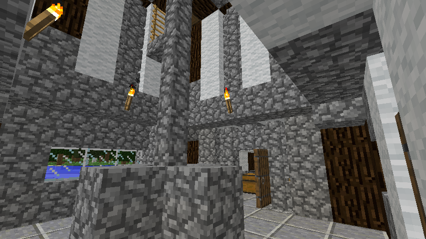 Yellow Moon Castle Minecraft Map