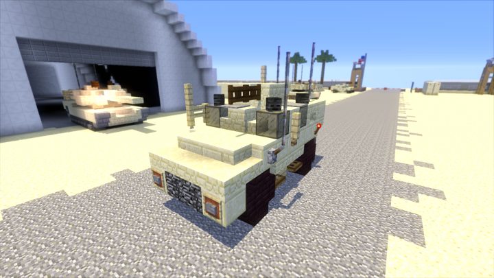 Oshkosh M-ATV Minecraft Map
