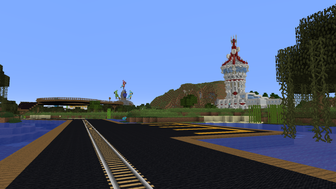 Vehicle Tour part 1: Carport and Speedway Minecraft Map